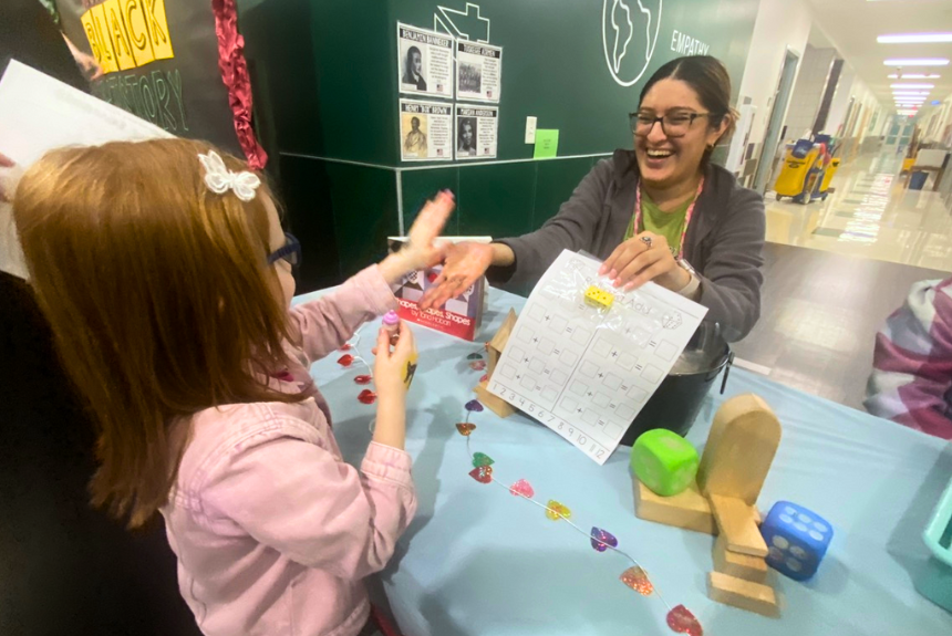 Freeman ES hosts annual math night, more than 200 families in ...