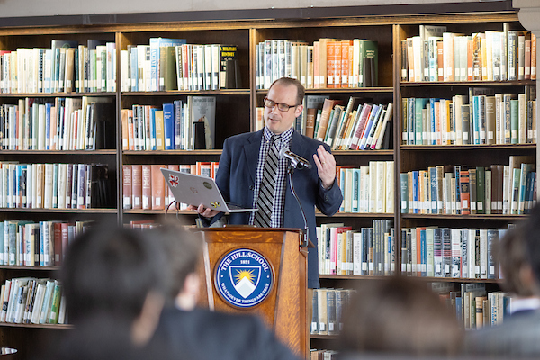 Jamie Potter '01 Encourages Creativity to Hill Students | Detail - The ...