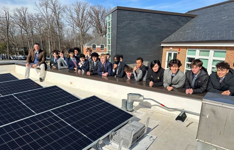 Solar panels power learning | Read More