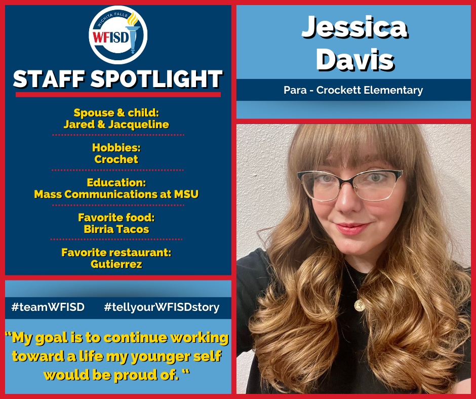 Staff Spotlight: Jessica Davis | New Details