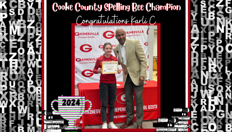 Congratulations to Karli C - Cooke County Spelling Bee Champion | Post ...