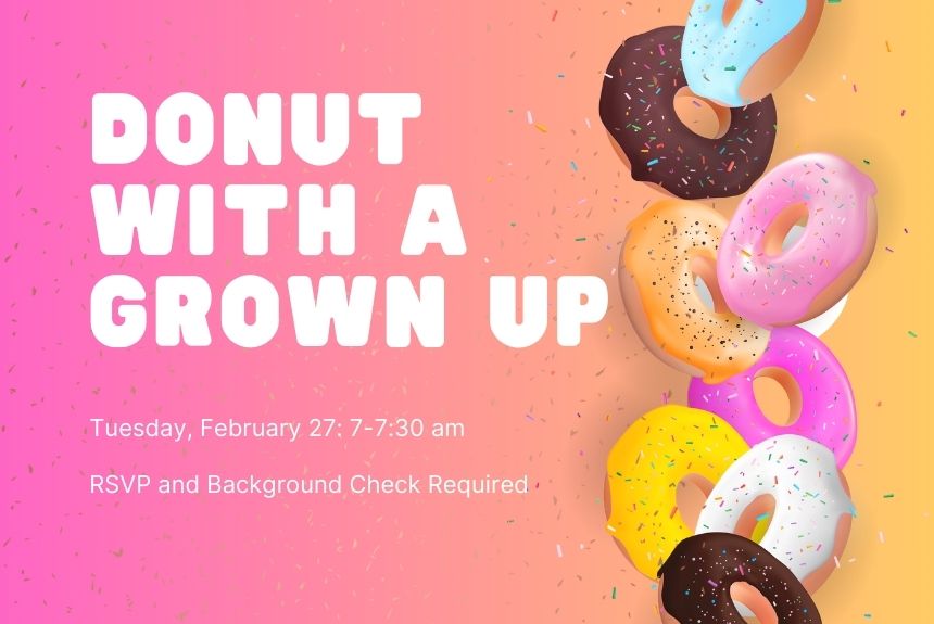 Donut with a Grown Up | Post Details Page - McCoy Elementary