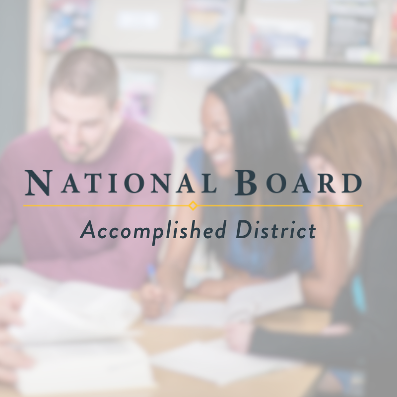 DCS Earns National Recognition as a National Board Accomplished ...
