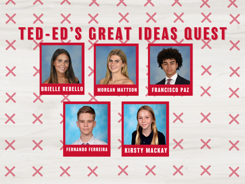 Five Students Chosen for TED-Ed’s Great Ideas Quest | News Article