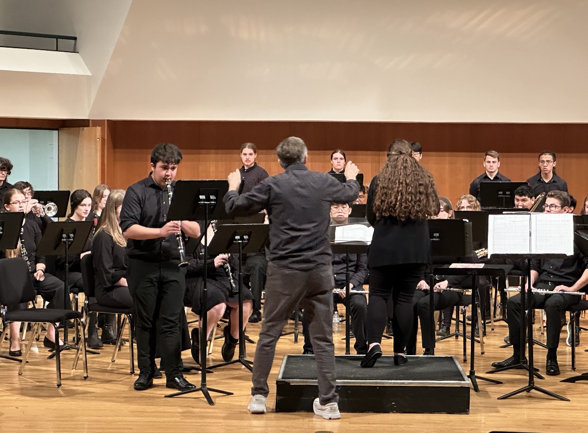 WHS Wind Ensemble Trains with Composer Frank Ticheli | News Details