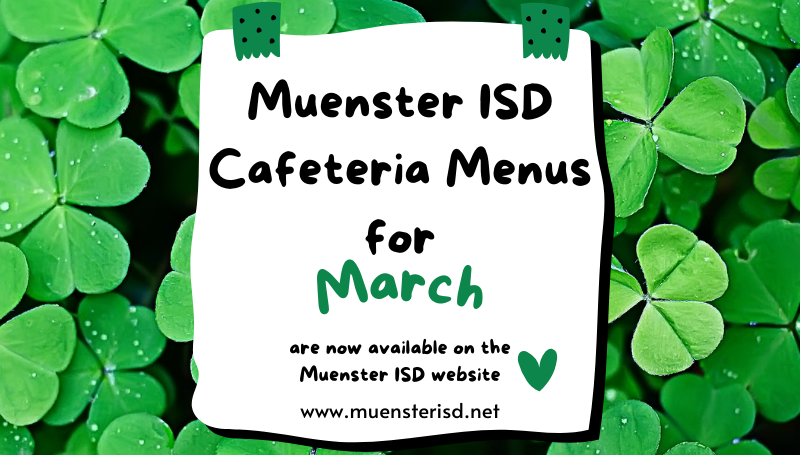 March Menus | Post Details