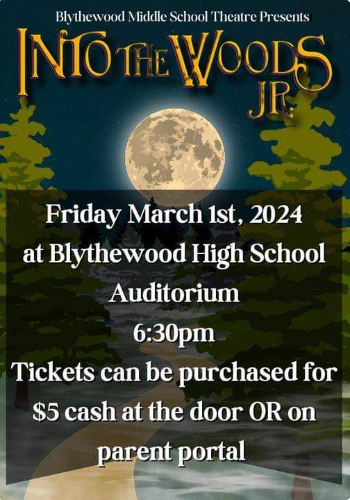 BMS Theatre Presents INTO THE WOODS JR. | details