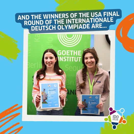Student Wins the Internationale Deutscholympiade (International German ...