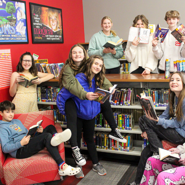 North Polk Middle School Celebrates ReadBowl Victory! | News Details