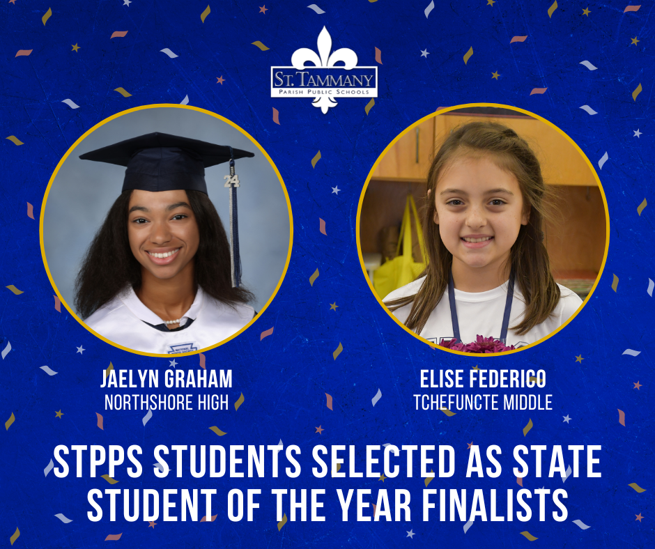 Two STPPS Students Named State Student of the Year Finalists | Featured ...