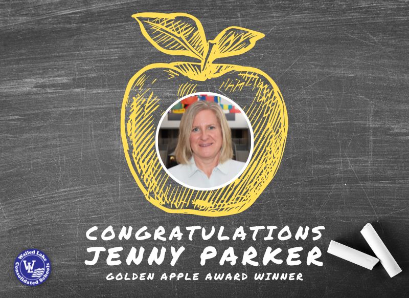 Jenny Parker receives Golden Apple Award | Post Page
