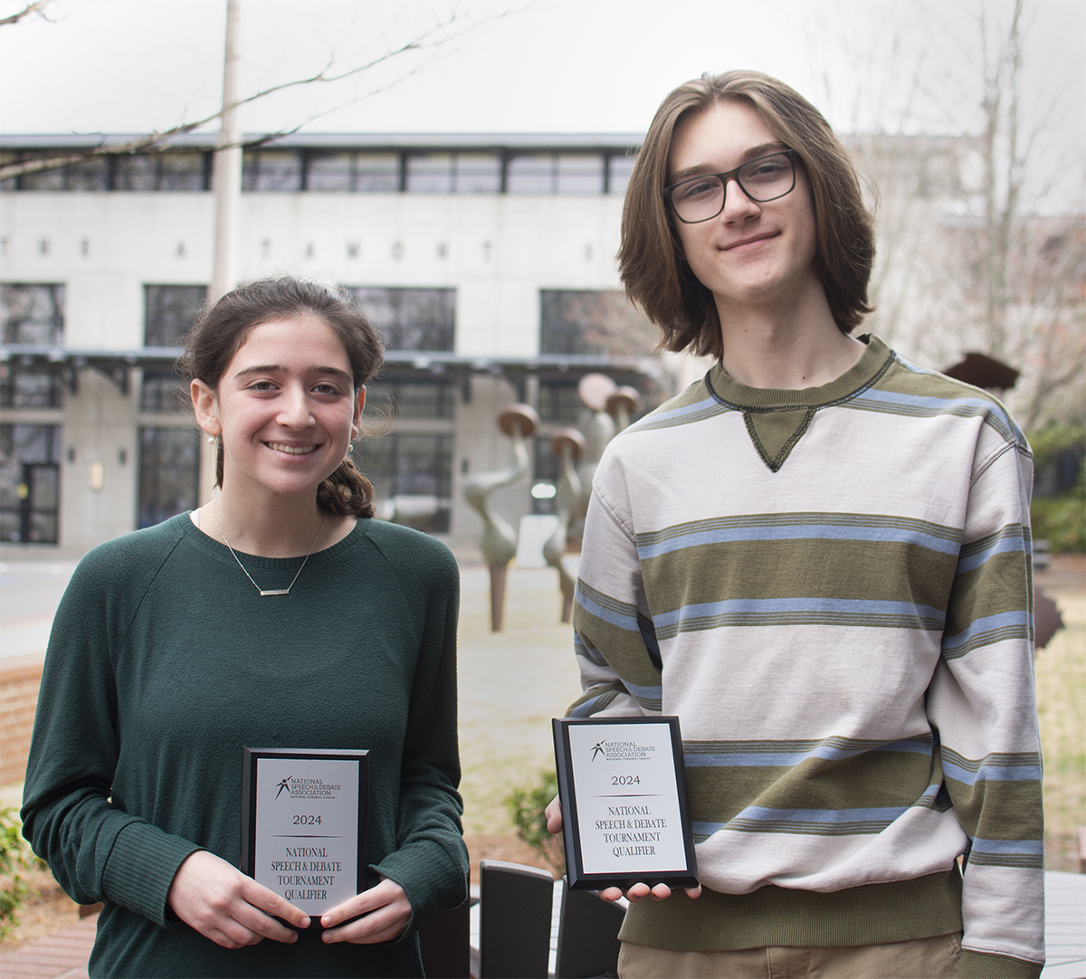 Blutter, Stumpff Qualify for National Speech and Debate Tournament ...