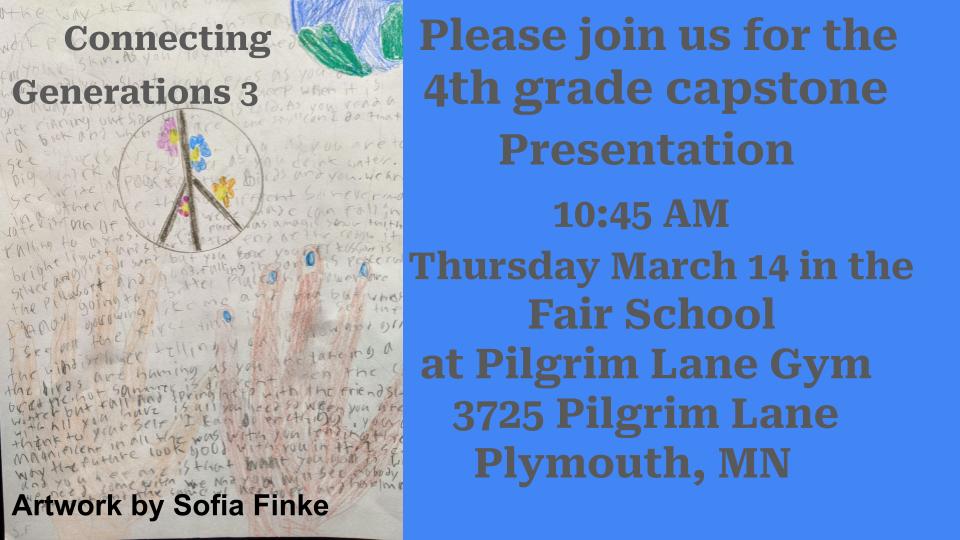 GRADE 4 PARENTS: CONNECTING GENERATIONS PROGRAM | article