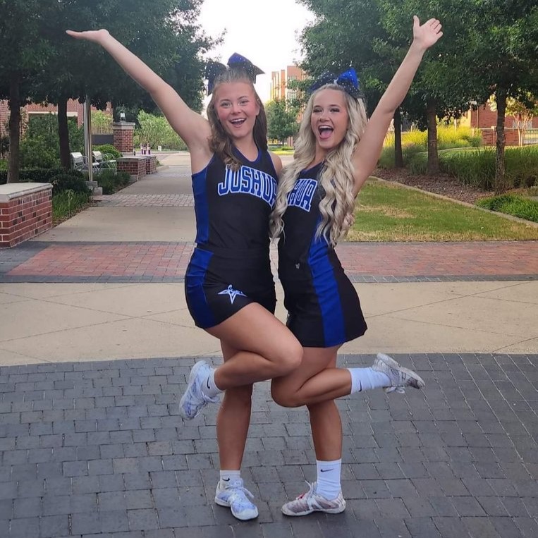 Two JHS Cheerleaders earn Academic All-State | Joshua ISD News Details