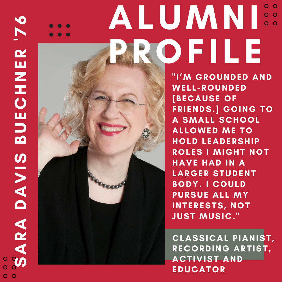 Alumni Profile: Sara Davis Buechner '76, Classical Pianist, Recording Artist, Professor ...