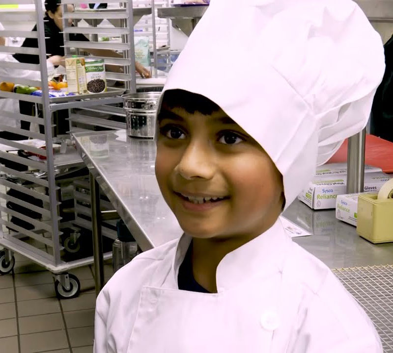 Future chefs prepare favorite family recipes in cooking competition ...