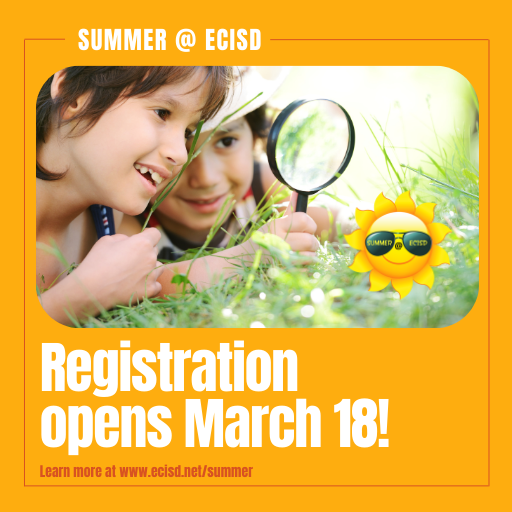 Registration for Summer@ECISD Opens March 18 | Default Post Page