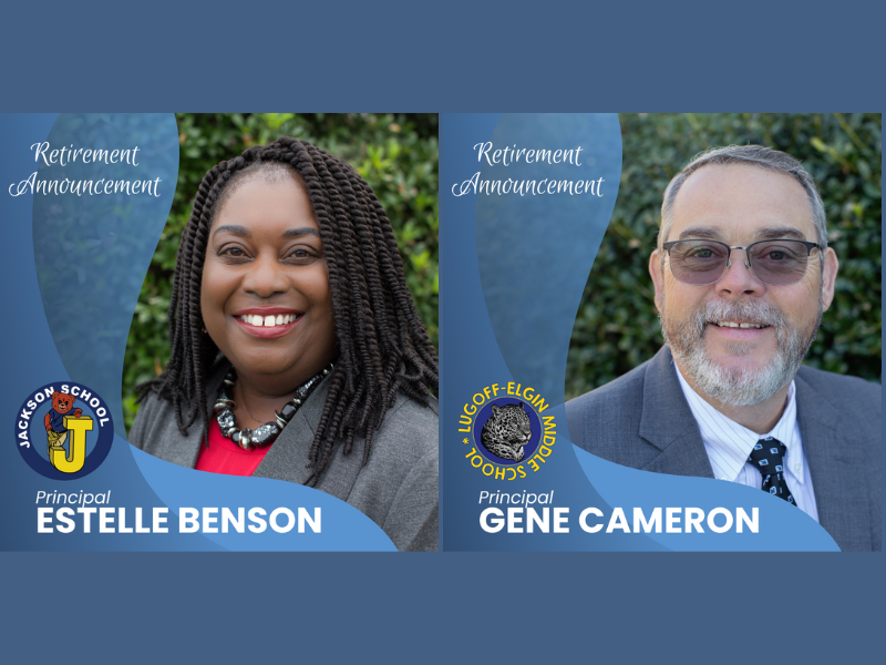KCSD Principals Benson and Cameron announce retirements | Post Details
