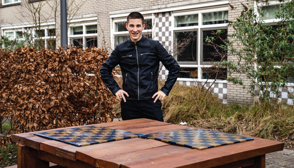 High School Student Designs and Builds Game Table | Detail Page ...