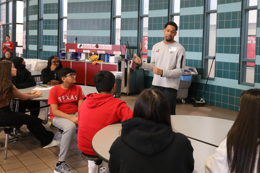 Barbara Bush MS Hosts Motivational Speaking Event for Athletics and ...