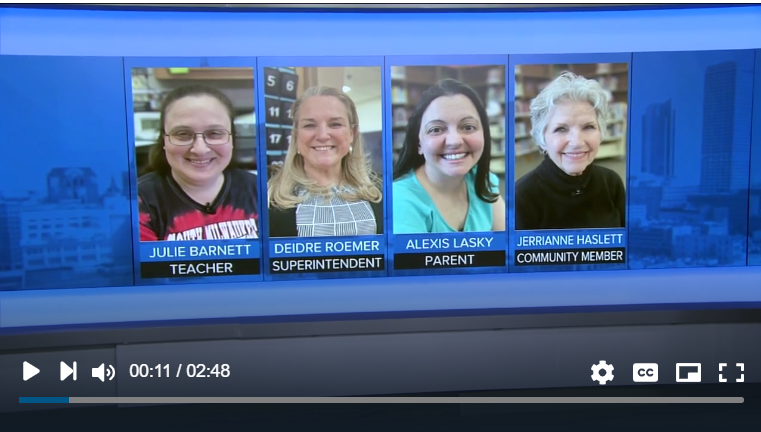 TMJ4 Story on SDSM Referendum | District News Details