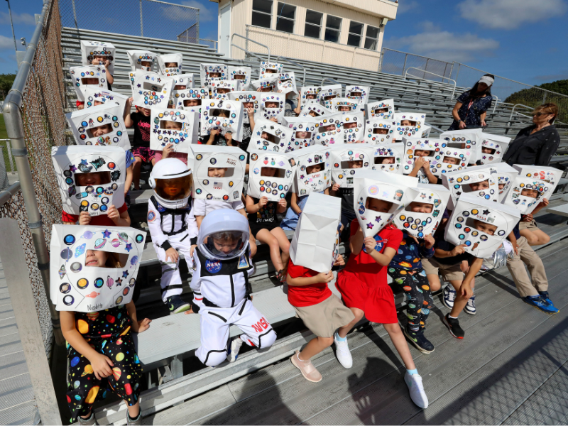 Kindergarten's Space Day Rocket Launch | Scots in Action story