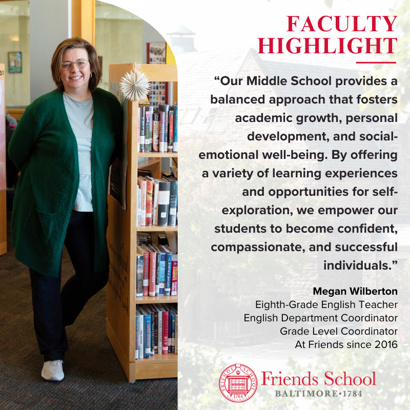Faculty Highlight: Megan Wilberton, Eighth-Grade English Teacher ...
