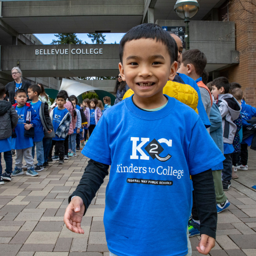 FWPSProud: All FWPS Kindergartners Are Going to College! | Story