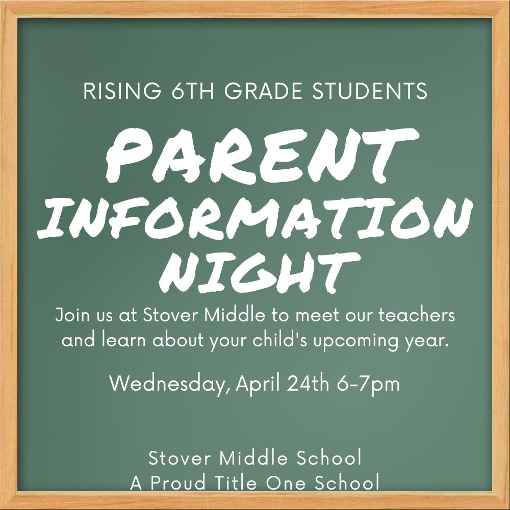 Rising Sixth Grade Parent Information Night: Wednesday, April 24 | Post ...