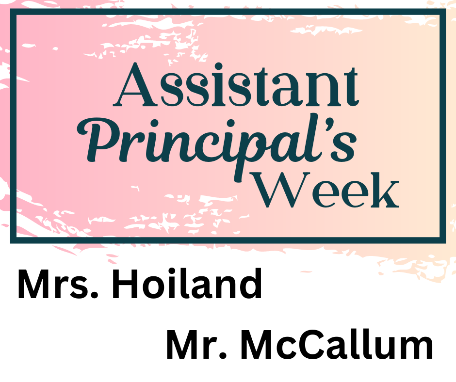 Happy Assistant Principals' Week | Post Details