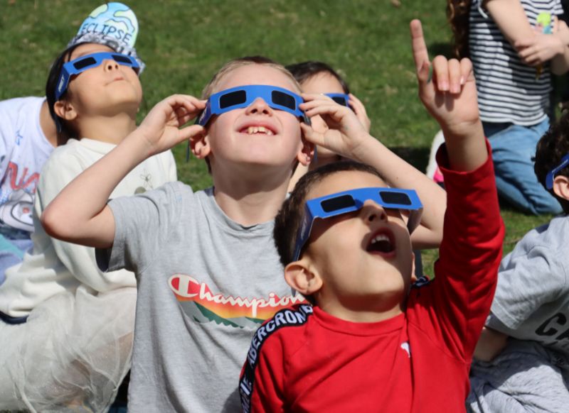 Students enjoy solar eclipse | Post Page