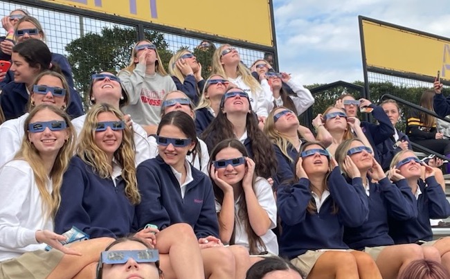 Solar Eclipse Captivates The Mount Community | Mount News Posts