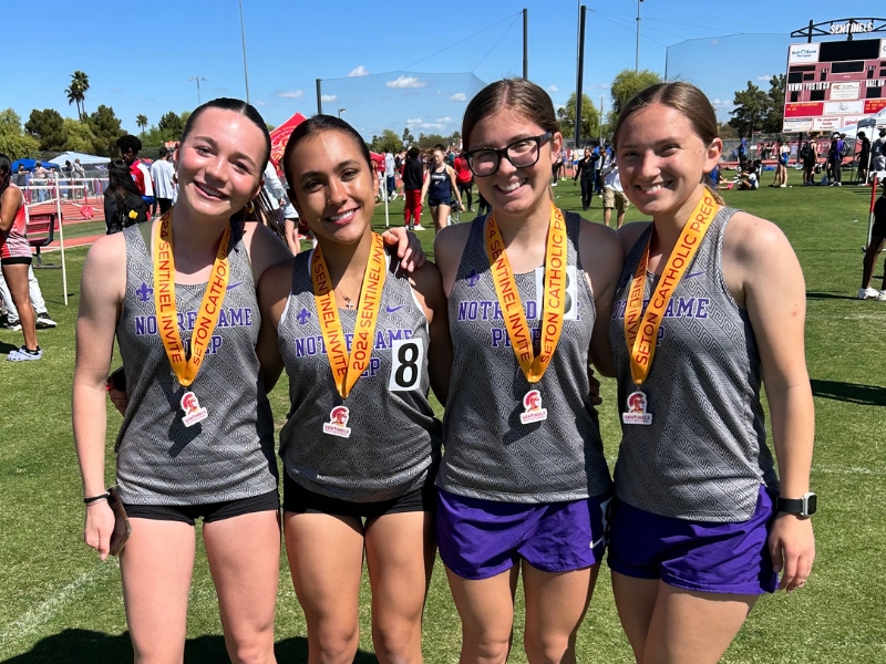 Saints Track & Field Posts Another Strong Showing at Sentinel ...
