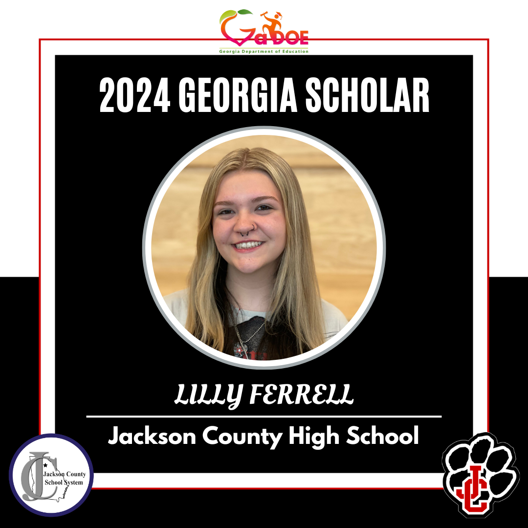 JCHS’ Ferrell Named Georgia Scholar | jchsposts