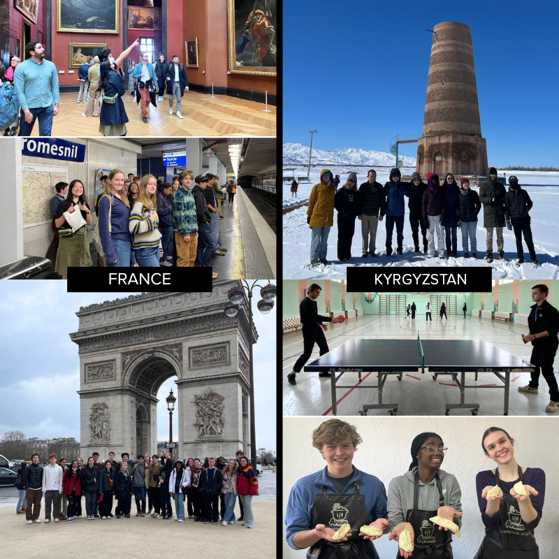 Upper School Students Explore France and Kyrgyzstan During Language ...
