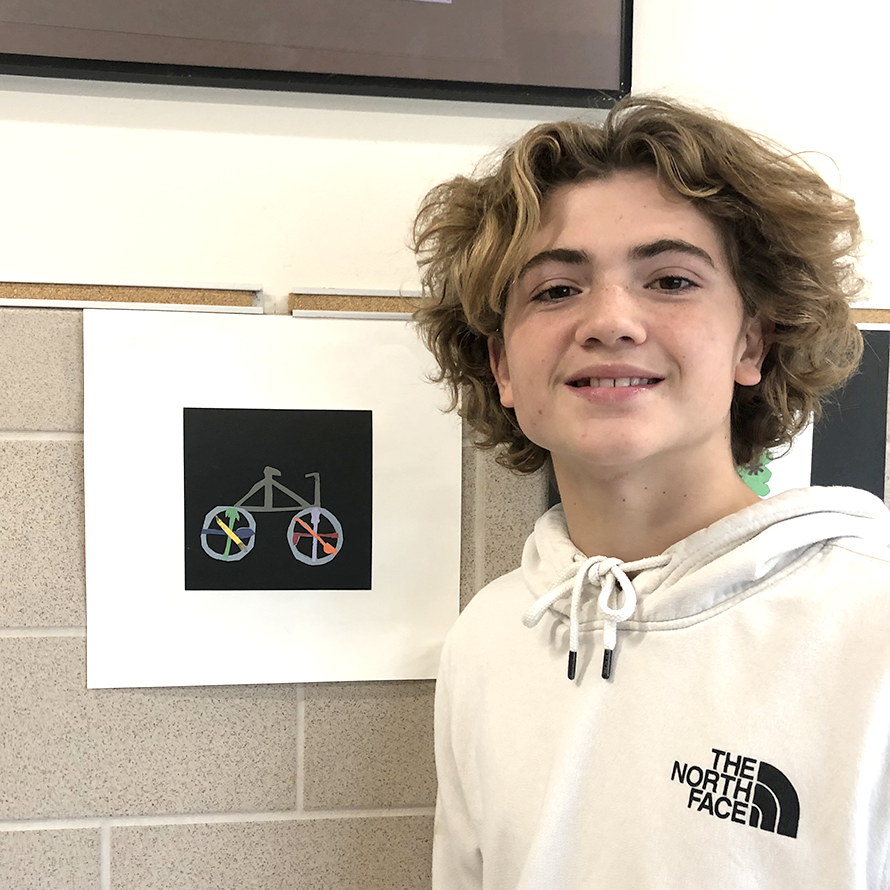 Eighth Graders Create Personalized Logos | Article