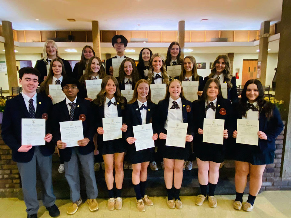 Linsly Holds NHS Induction Ceremony | Details