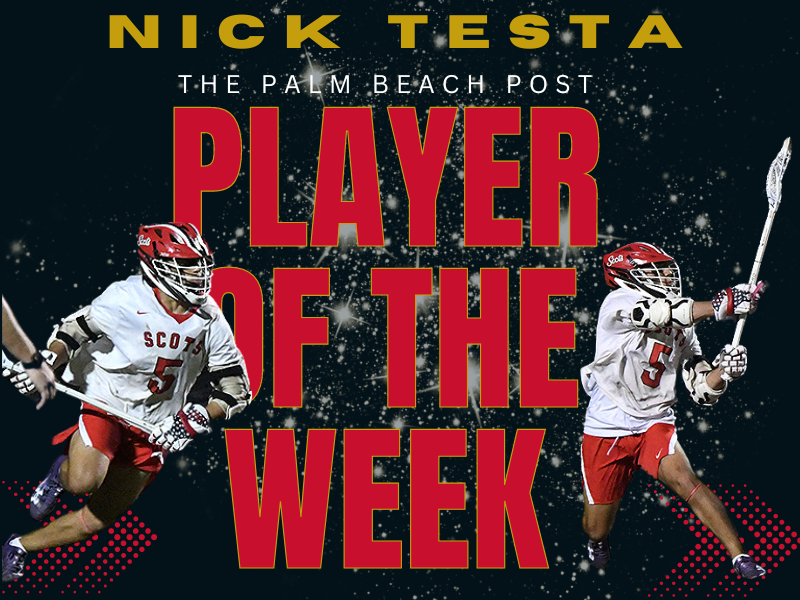 Nick Testa, Palm Beach Post Athlete of the Week | Athletics Article