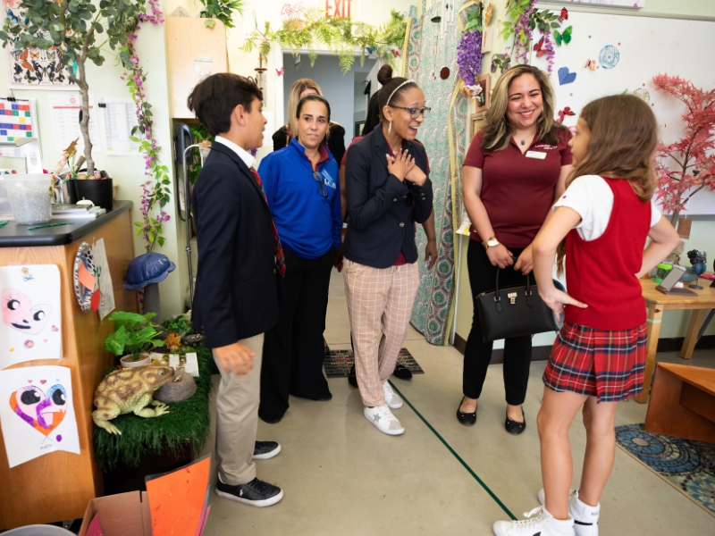 Leadership Boca Visits Saint Andrew's School | Scots in Action story