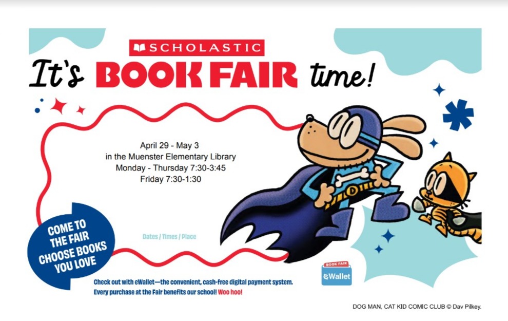 Muenster Elementary Library Book Fair | Post Details