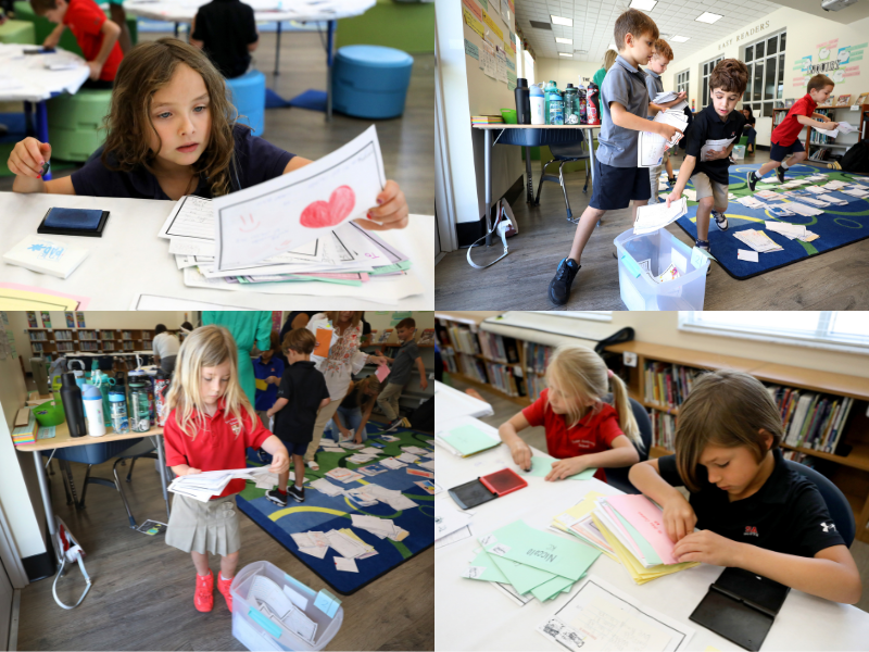 Kindergarten's 12th Annual Postal Service Project | Scots in Action story