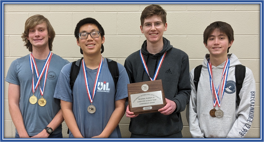 Results of UIL Computer Science Regional Meet at Fulshear HS on 04/26 ...