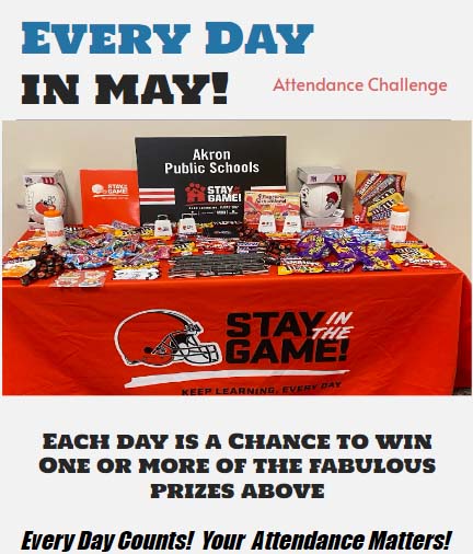 Every Day in May Attendance Challenge | News Detail