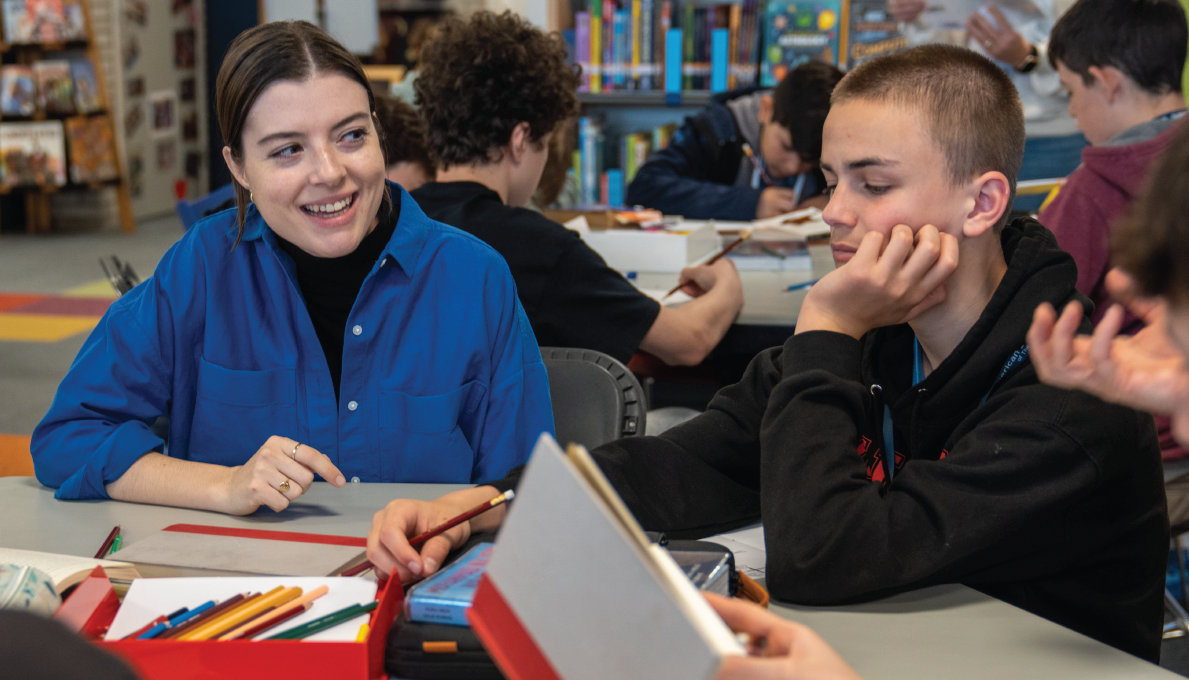 Activism Through Storytelling: Nora Neus visits ASH | Detail Page ...