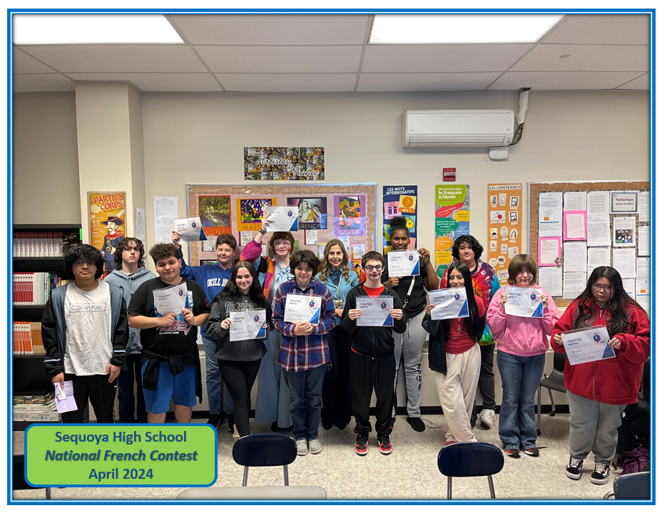 National French Contest - 2024 | Post Details SHS