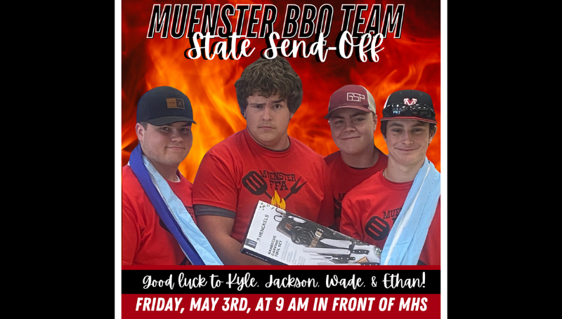 State Send-Off for the Muenster BBQ Team | Post Details