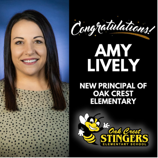 Amy Lively Named Principal for Oak Crest Elementary | Default Post Page