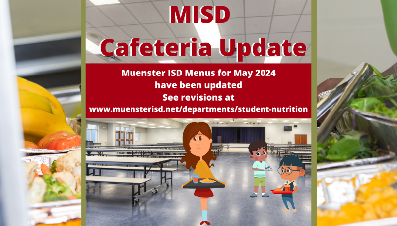 MISD Cafeteria Menu Updates for May 2024 | Post Details