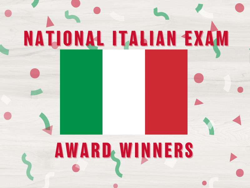 SA Students Score High Marks on National Italian Exam | News Article