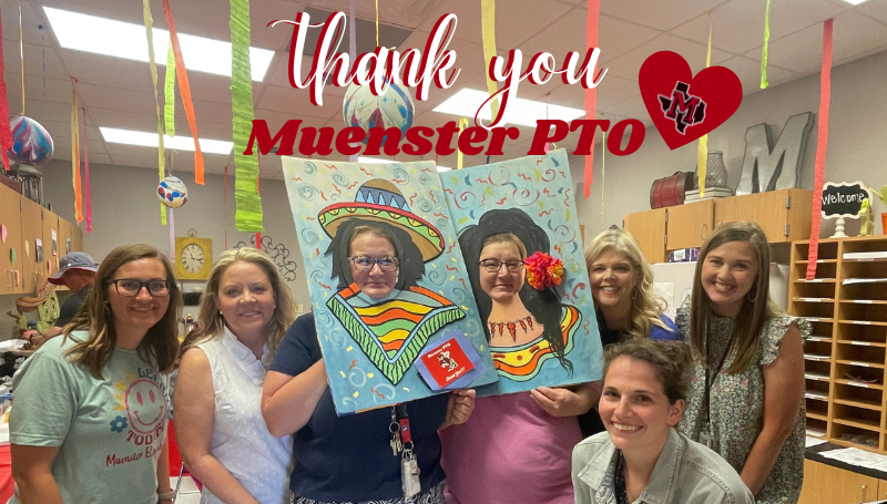 Thank you to Muenster PTO! | Post Details